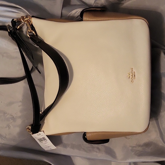 Coach | Bags | Coach Cb Lth Pennie Shb Imchalk Multi | Poshmark